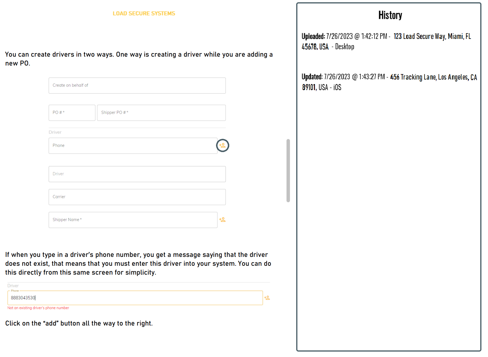 eBOL - Load Secure Systems